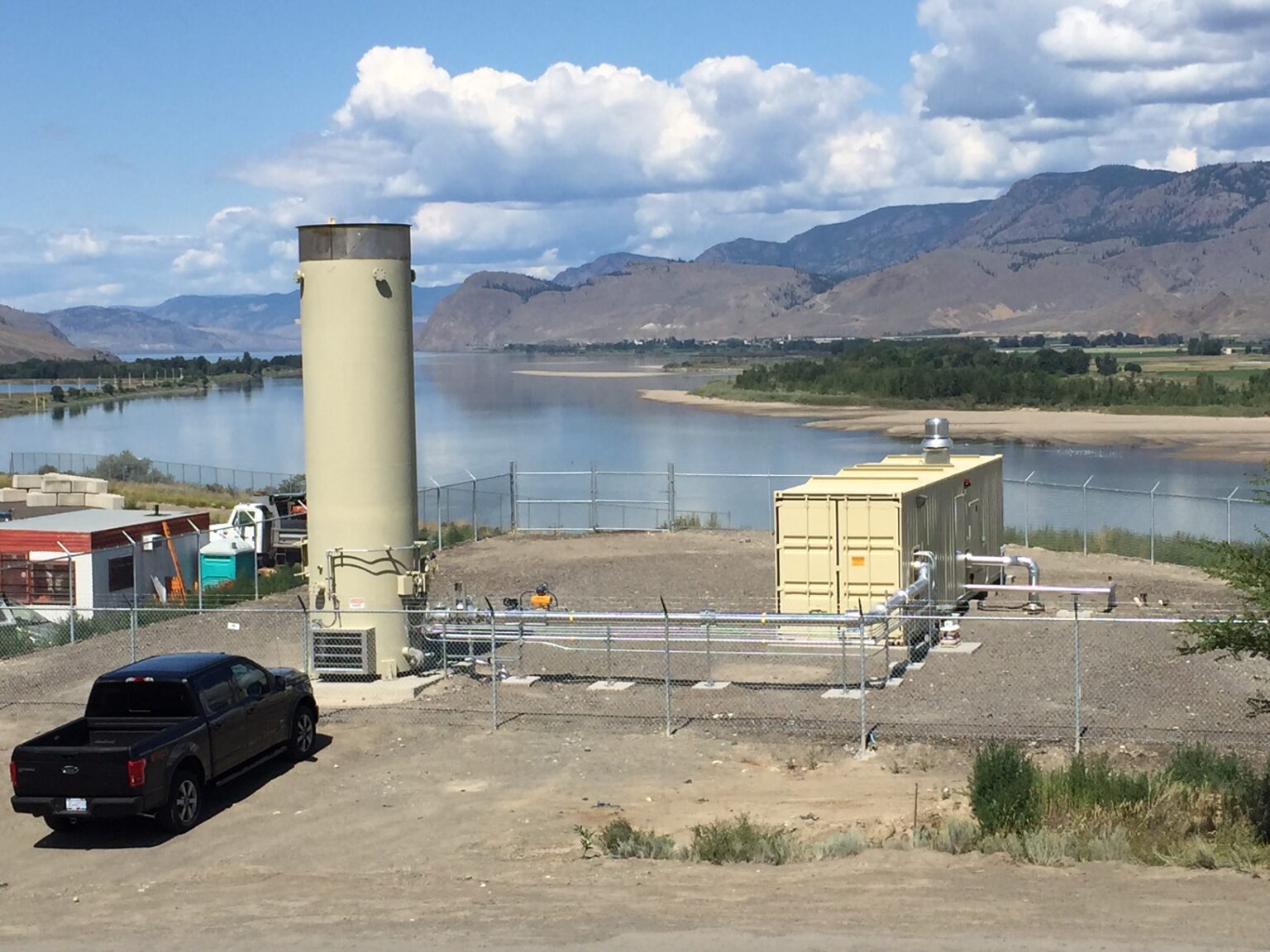 Methane Gas Plant and Flare Stack | Industra Construction
